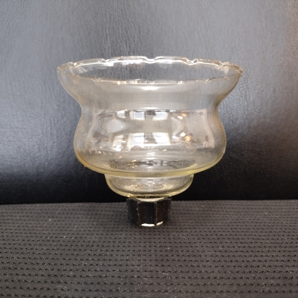 unknown | Accents | Vintage Clear Glass Candle Stick Scones | Poshmark